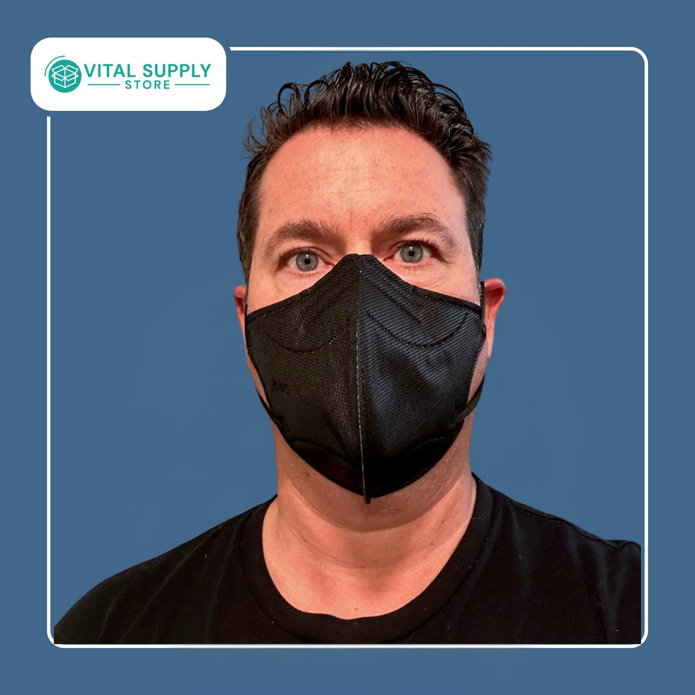 Large Size KN95 Face Masks for Beards – VitalSupplyStore.com