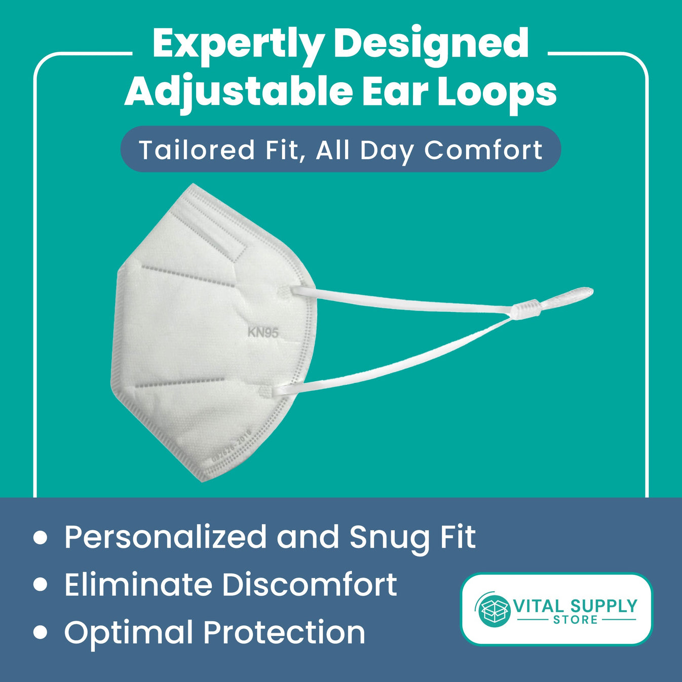 Kn95 Masks - Sizes From Extra Large to Small – VitalSupplyStore.com